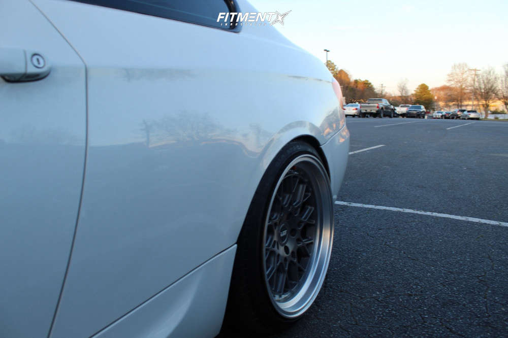 2011 BMW 335i Base with 19x9.5 ESR Cs3 and Achilles 235x35 on Coilovers ...