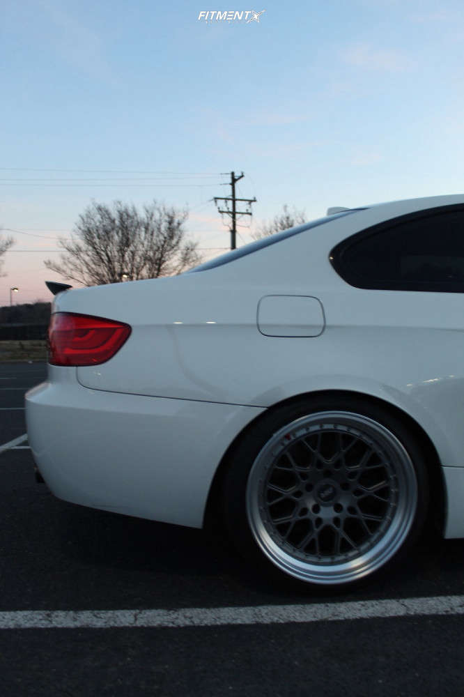 2011 BMW 335i Base with 19x9.5 ESR Cs3 and Achilles 235x35 on Coilovers ...