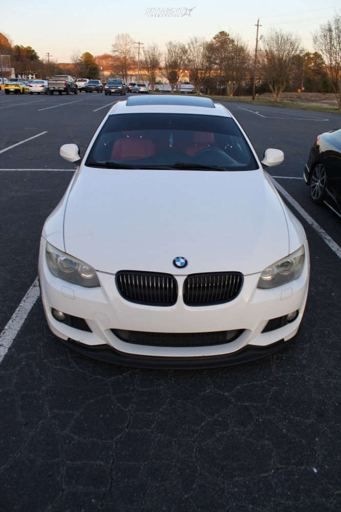 2011 BMW 335i Base with 19x9.5 ESR Cs3 and Achilles 235x35 on Coilovers ...