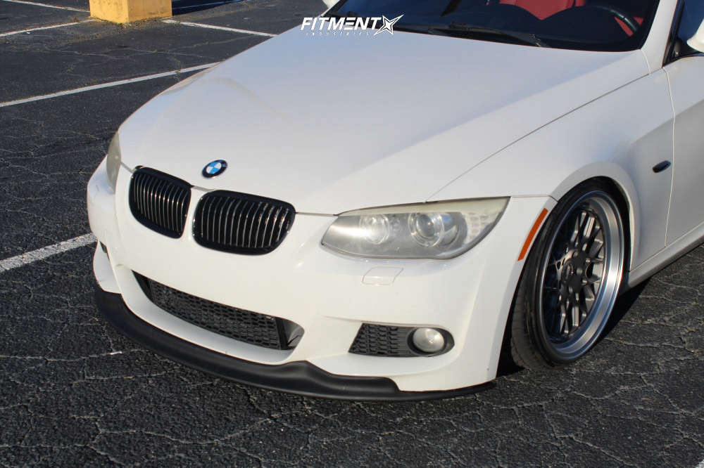 2011 BMW 335i Base with 19x9.5 ESR Cs3 and Achilles 235x35 on Coilovers ...