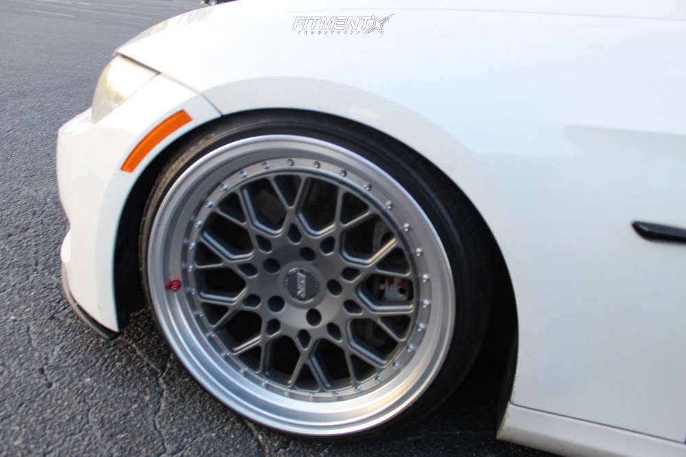 2011 BMW 335i Base with 19x9.5 ESR Cs3 and Achilles 235x35 on Coilovers ...