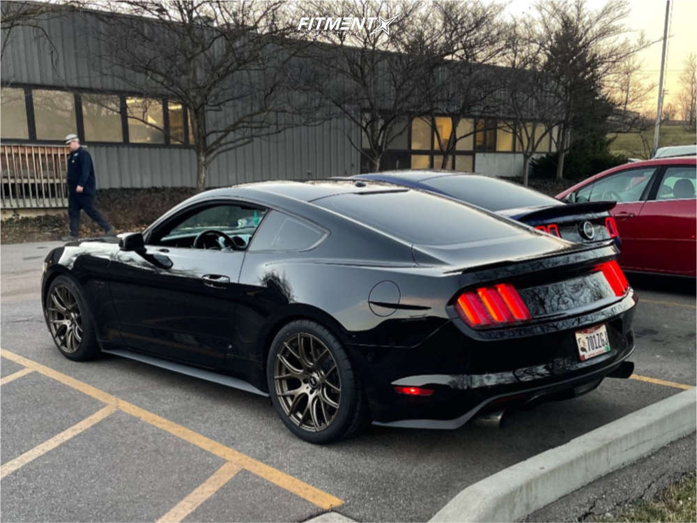 2016 Ford Mustang GT Premium with 19x9.5 SVE Drift and Mickey Thompson ...