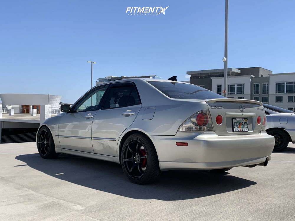 2002 Lexus IS300 E-Shift 4dr Sedan (3.0L 6cyl 5A) with 18x8.5 AVID1 ...