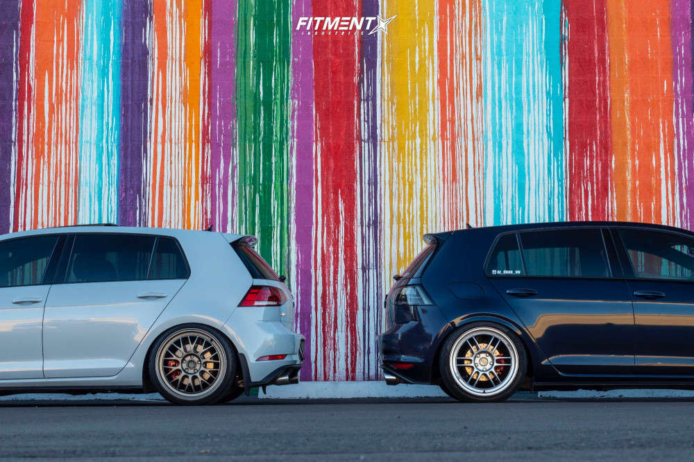 2019 Volkswagen GTI SE with 19x8.5 Fifteen52 Holeshot and Venom Power ...