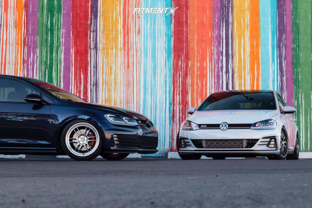 2019 Volkswagen GTI SE with 19x8.5 Fifteen52 Holeshot and Venom Power ...