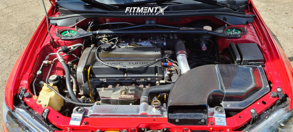 2006 Mitsubishi Lancer Evolution with 17x9 Advan Racing RGIII and ...