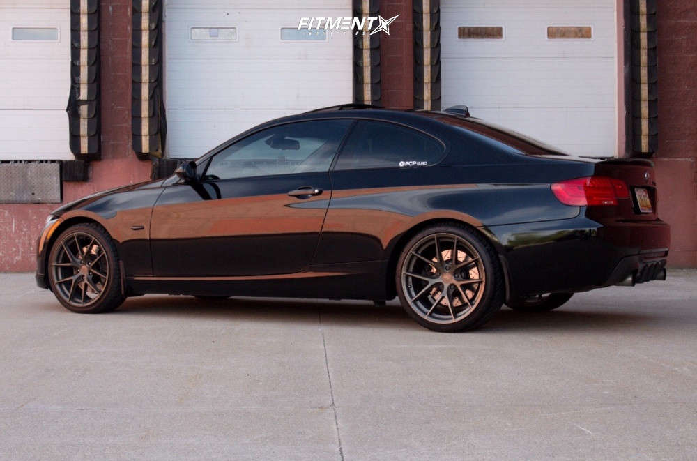 2008 BMW 335xi Base with 19x8.5 Aodhan Ls007 and Federal 235x35 on ...