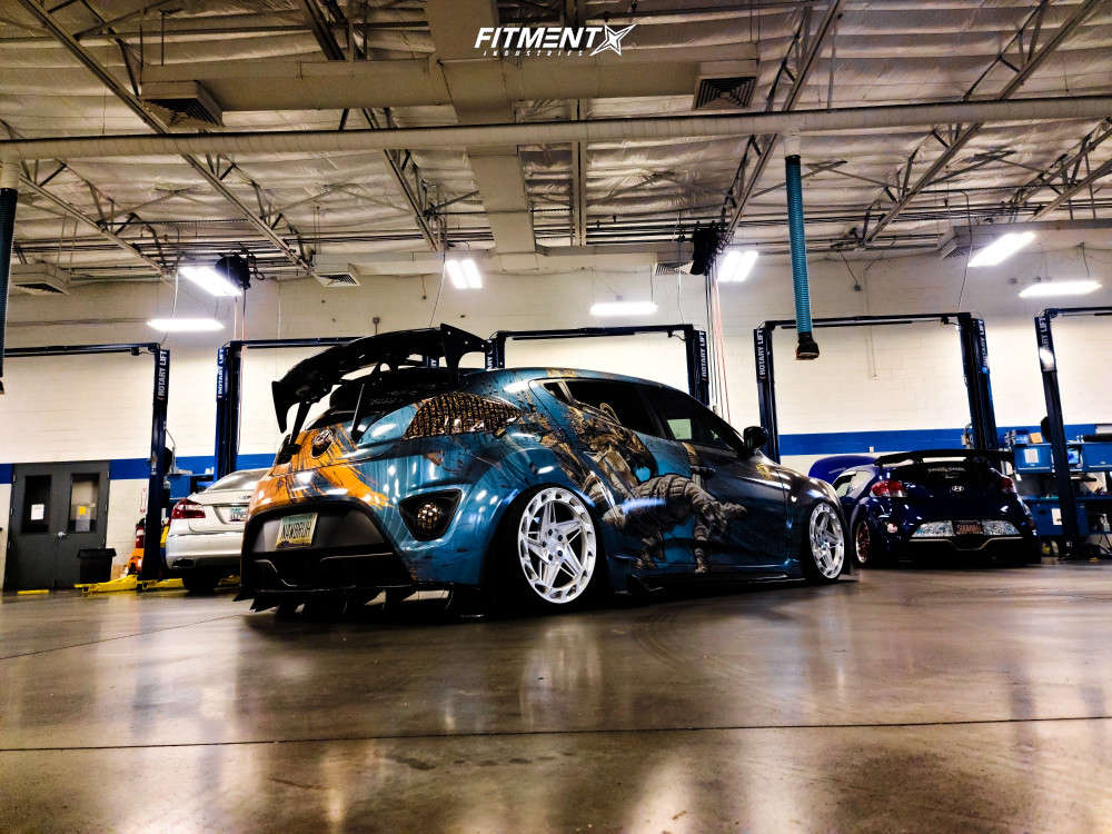 2016 Hyundai Veloster Rally Edition with 18x8.5 Regen5 R35 and Federal ...