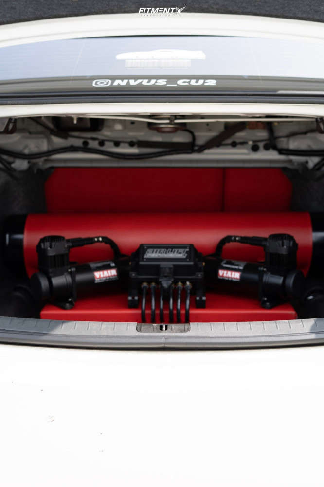 2014 Acura TSX Special Edition with 19x9.5 Work Vs Xx and Delinte ...