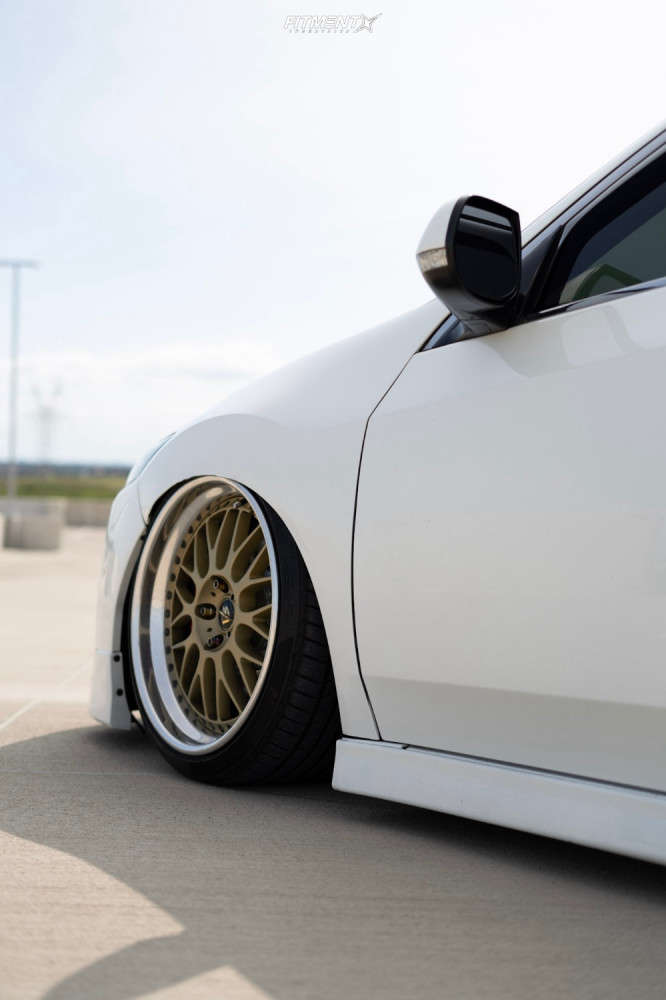 2014 Acura TSX Special Edition with 19x9.5 Work Vs Xx and Delinte ...