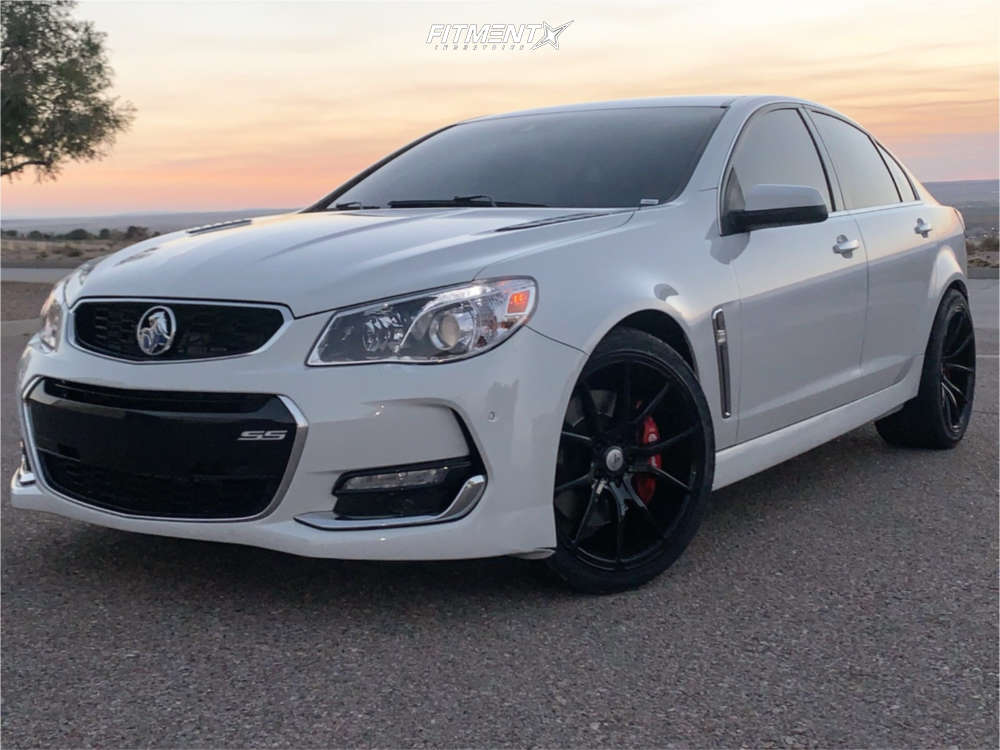 2017 Chevrolet SS Base with 20x9 Asanti Black Abl-13 and Nitto 255x35 ...