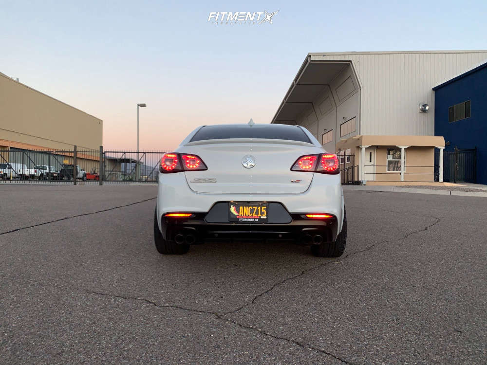 2017 Chevrolet SS Base with 20x9 Asanti Black Abl-13 and Nitto 255x35 ...