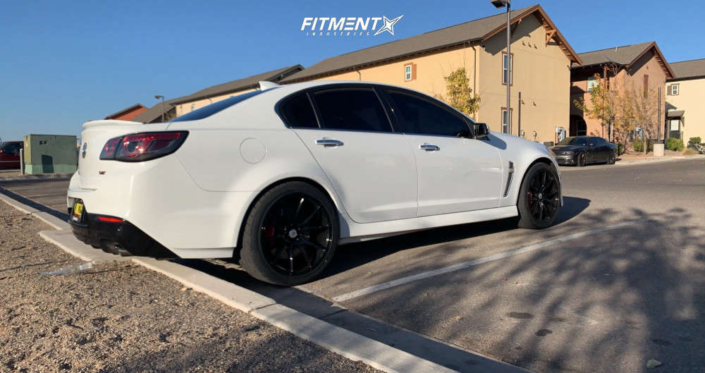 2017 Chevrolet SS Base with 20x9 Asanti Black Abl-13 and Nitto 255x35 ...