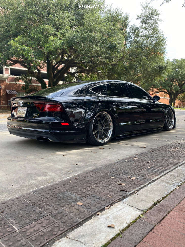 2016 Audi A7 Quattro Premium Plus with 20x10.5 BC Forged HCA382 and ...