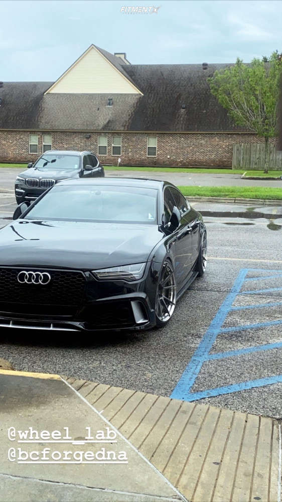 2016 Audi A7 Quattro Premium Plus with 20x10.5 BC Forged HCA382 and ...