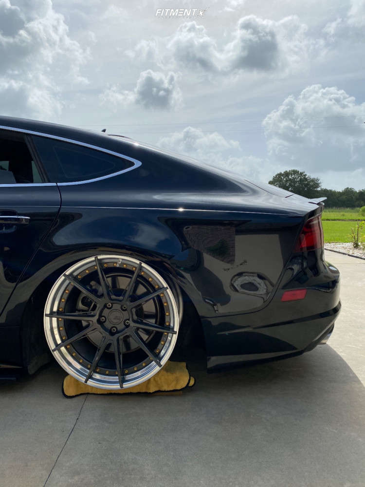 2016 Audi A7 Quattro Premium Plus with 20x10.5 BC Forged HCA382 and ...