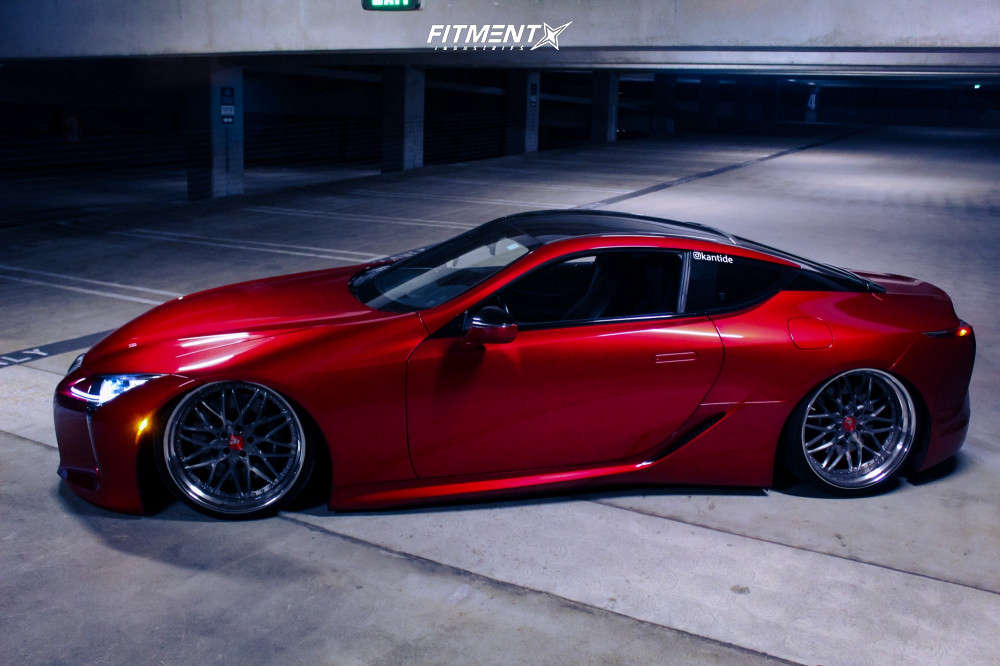 2019 Lexus LC500 Base with 22x9.5 Avant Garde SR-10 and Toyo Tires ...