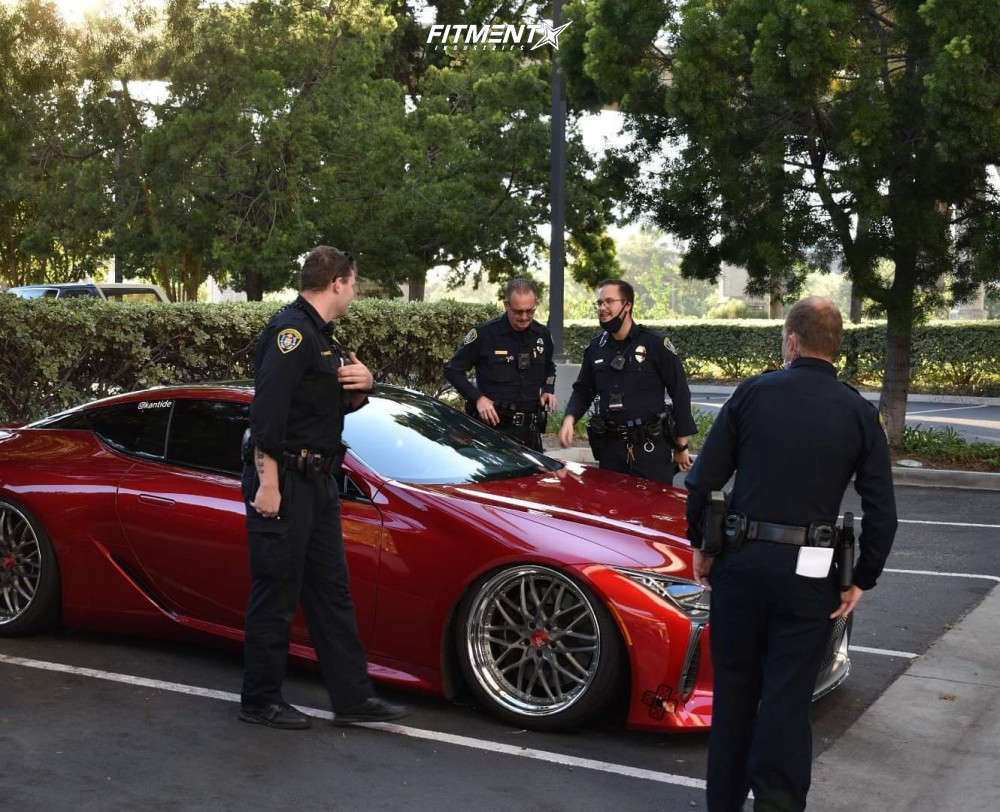 2019 Lexus LC500 Base with 22x9.5 Avant Garde SR-10 and Toyo Tires ...