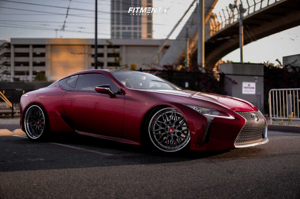 2019 Lexus LC500 Base with 22x9.5 Avant Garde SR-10 and Toyo Tires ...