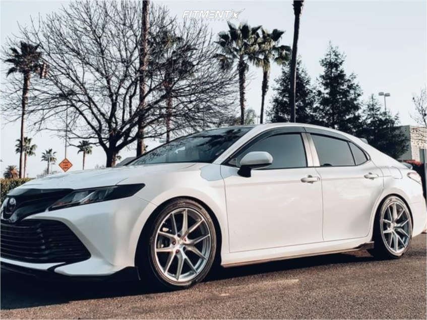 2019 Toyota Camry LE with 19x8.5 Aodhan Ls007 and Land Golden 245x40 on ...