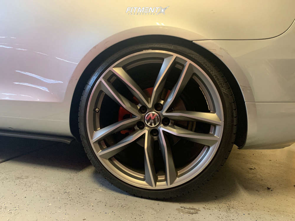 2008 Volkswagen Eos 2.0T with 20x8.5 OEM Wheels Rotors and Nankang ...