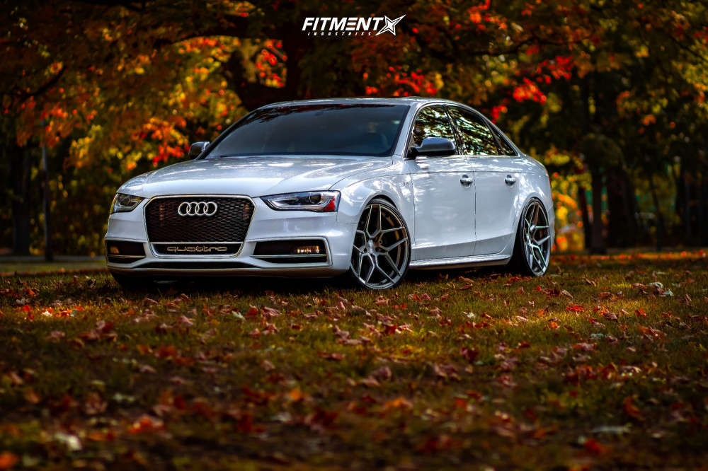 2013 Audi S4 Base with 20x10 Rohana Rfx11 and Hankook 255x30 on ...
