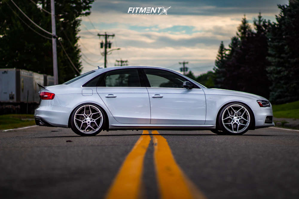 2013 Audi S4 Base with 20x10 Rohana Rfx11 and Hankook 255x30 on ...