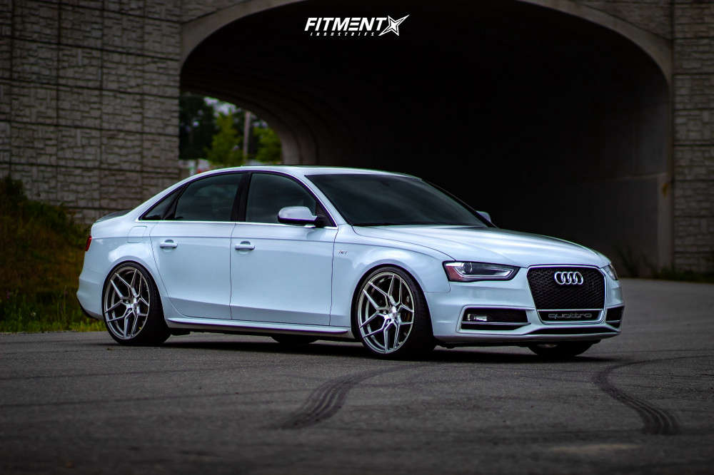 2013 Audi S4 Base with 20x10 Rohana Rfx11 and Hankook 255x30 on ...