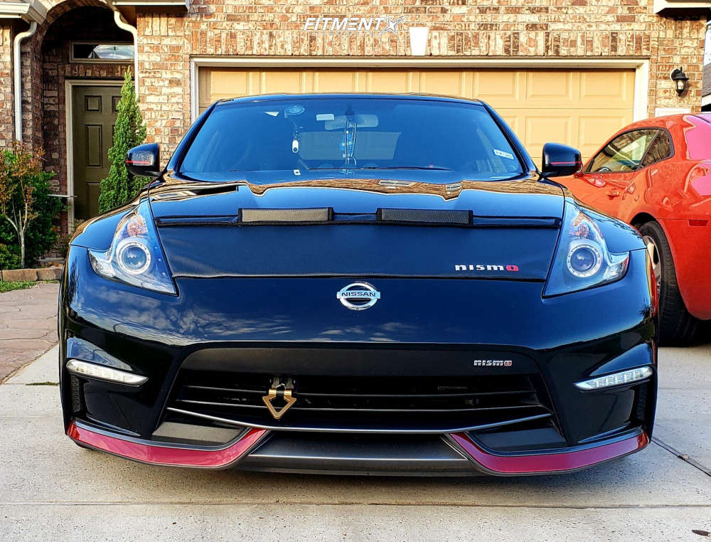 2016 Nissan 370Z Nismo with 20x9 Ferrada FR1 and Nitto 265x35 on Stock ...
