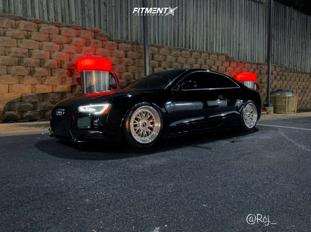 2014 Audi A5 Quattro Base with 19x10 Rotiform Lsr and Michelin 275x35 ...