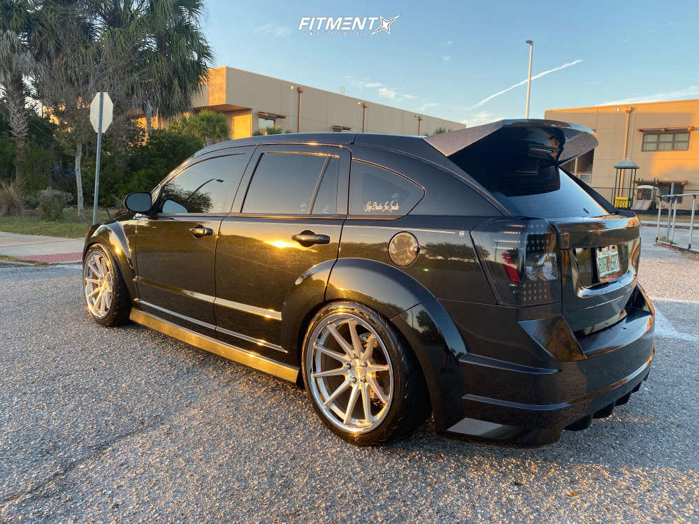 2008 Dodge Caliber SRT-4 with 19x9.5 Ferrada FR4 and Firestone 245x40 ...
