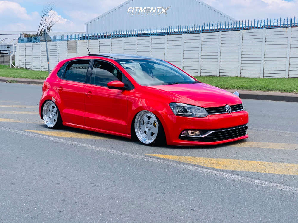 2015 Volkswagen Polo Base with 17x8.5 Fifteen52 Tarmac 348 and Landsail ...