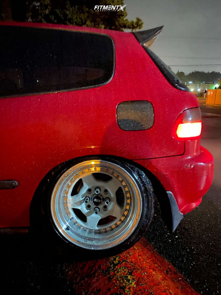 1994 Honda Civic CX with 15x8 STR 512 and Toyo Tires 195x45 on ...