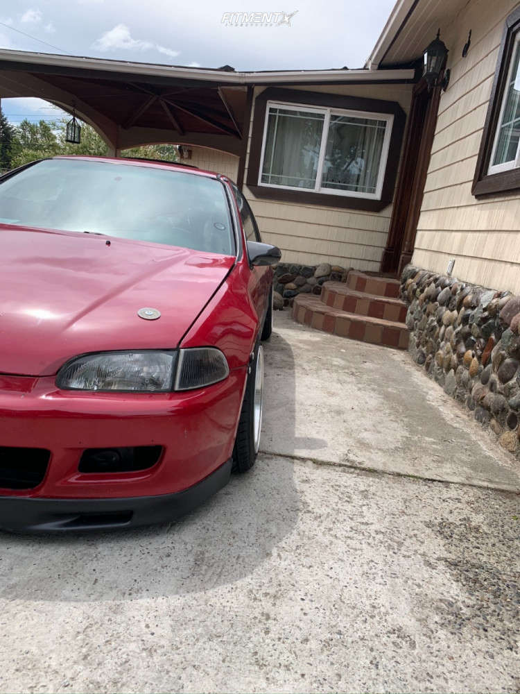 1994 Honda Civic CX with 15x8 STR 512 and Toyo Tires 195x45 on ...