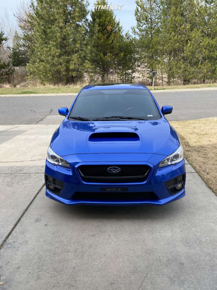 2015 Subaru WRX Premium with 18x9.5 AVID1 AV20 and Falken 255x35 on ...