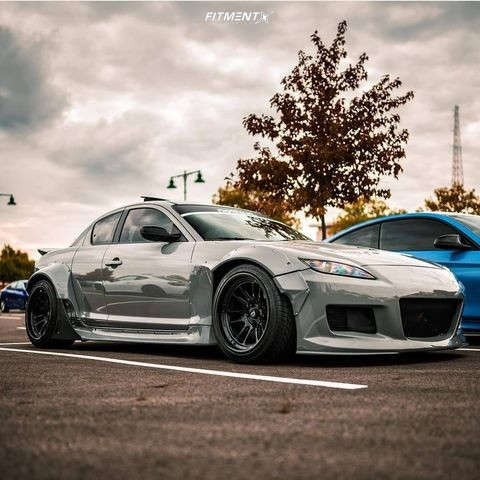 2004 Mazda RX-8 GT with 18x11 Cosmis Racing Xt-206r and Achilles 275x35 ...