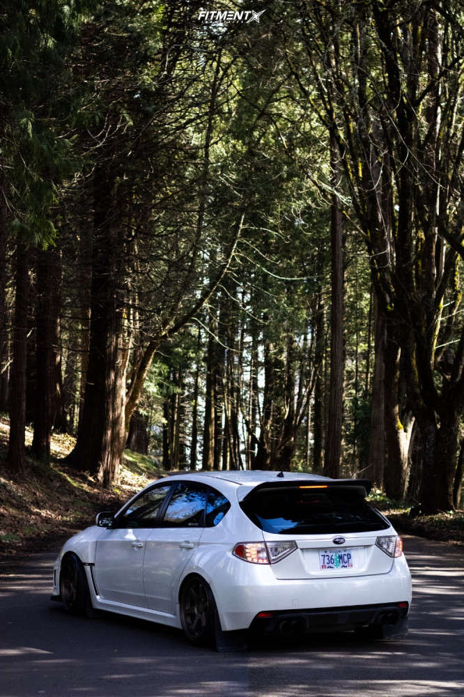 2012 Subaru WRX Base with 18x9.5 ESR Sr07 and Falken 225x40 on ...