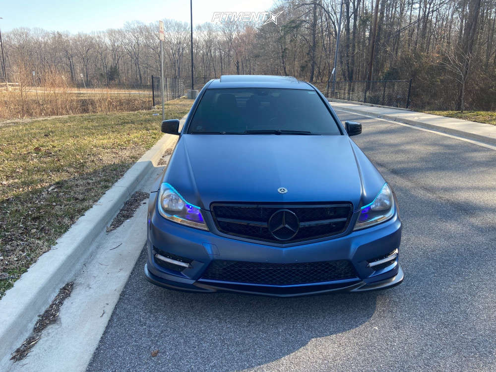 2012 Mercedes-Benz C300 4Matic with 19x8.5 Rohana Rc22 and Federal ...