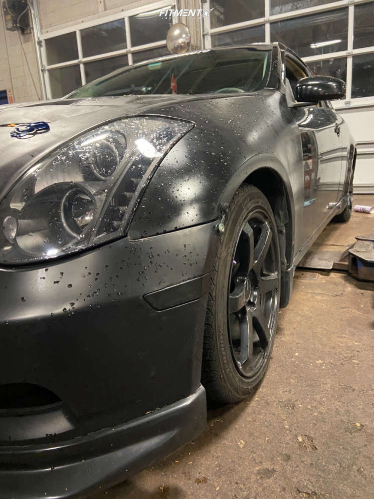 2004 INFINITI G35 Rwd 2dr Coupe w/Leather (3.5L 6cyl 5A) with 18x8.5 ...