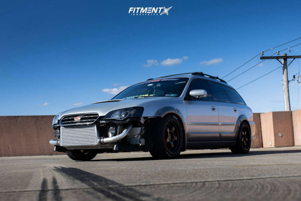 2006 Subaru Outback XT Limited with 17x8.5 Aodhan Ah03 and Yokohama ...