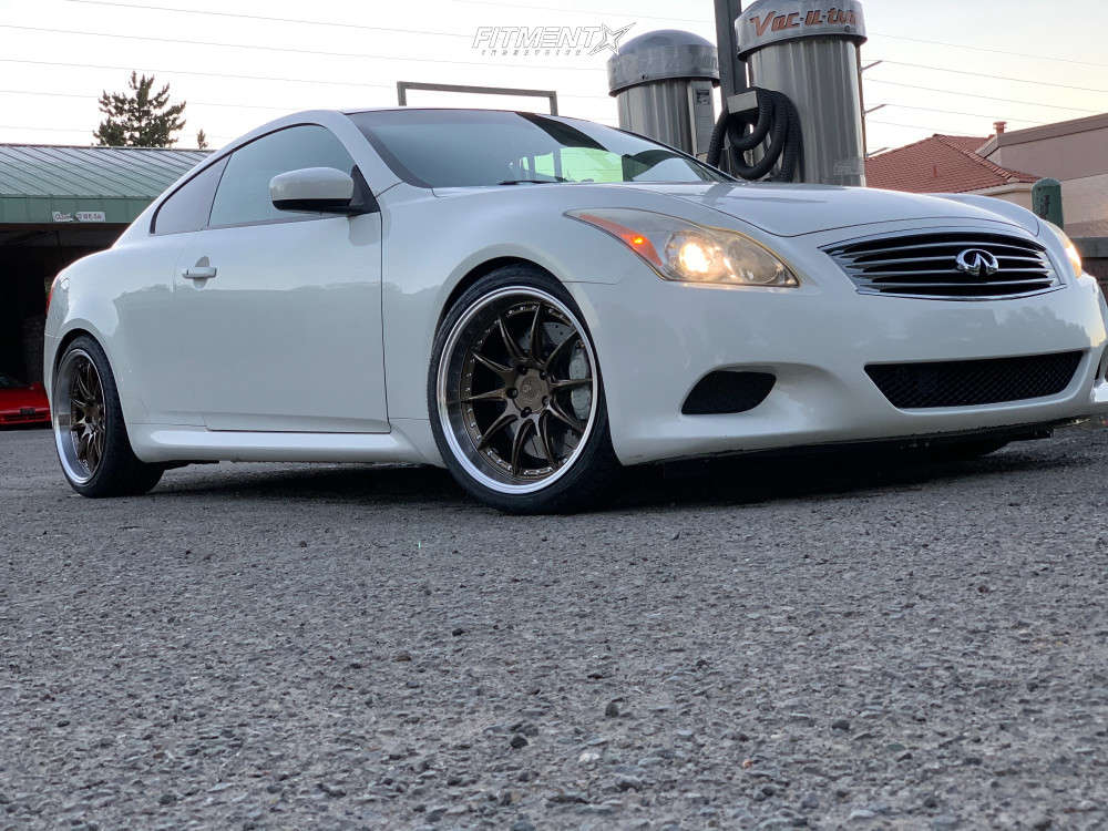 2010 INFINITI G37 Sport with 19x9.5 Aodhan Ds07 and Achilles 245x35 on ...