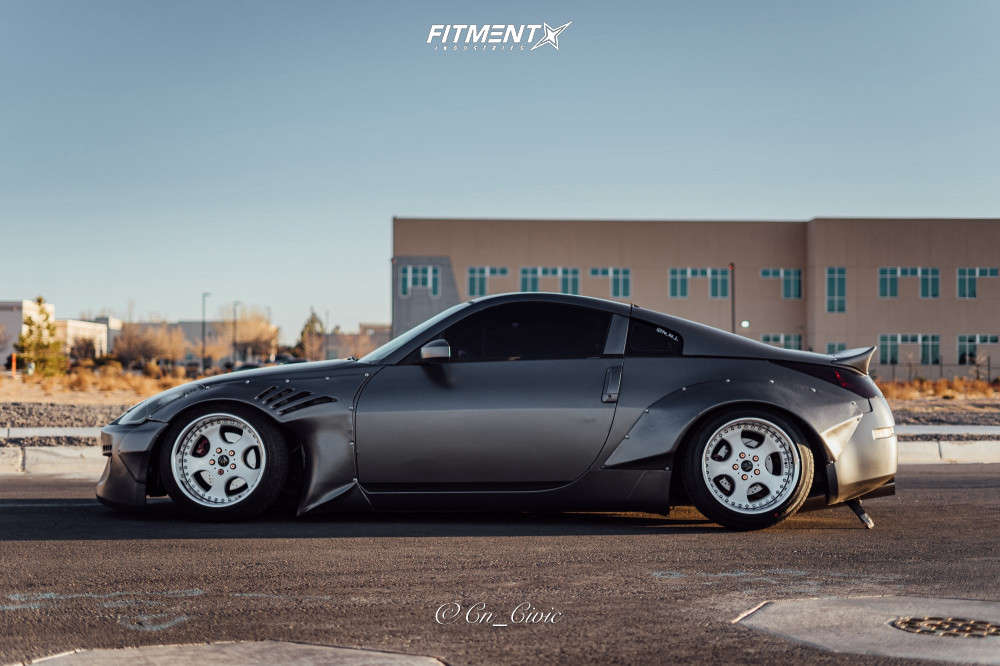 2004 Nissan 350Z Touring with 17x11.5 Work Vs Sd and Nexen 235x45 on ...