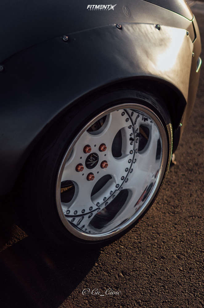 2004 Nissan 350Z Touring with 17x11.5 Work Vs Sd and Nexen 235x45 on ...