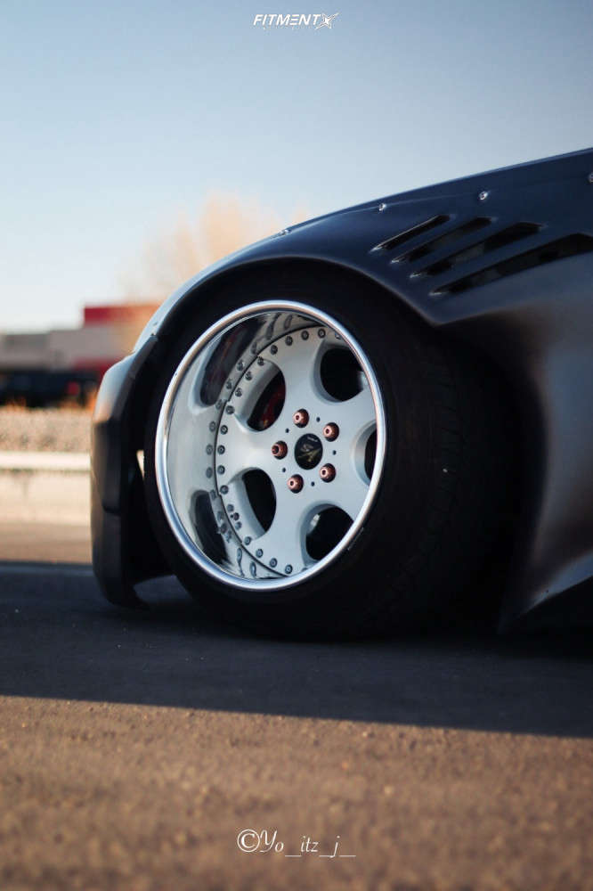 2004 Nissan 350Z Touring with 17x11.5 Work Vs Sd and Nexen 235x45 on ...