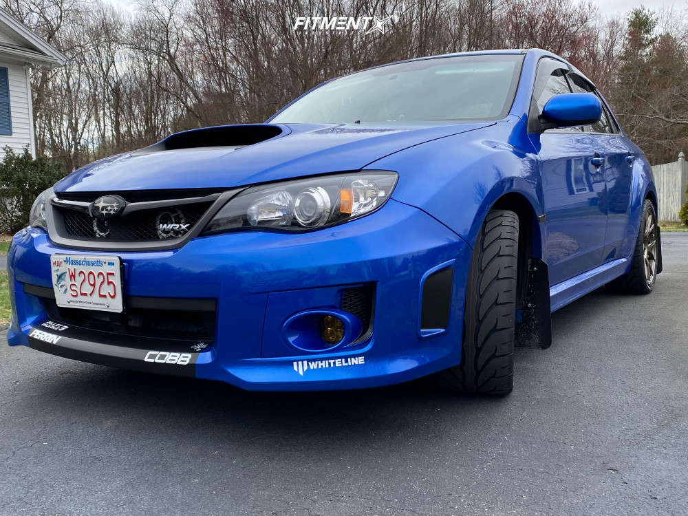2014 Subaru WRX Base with 18x8.5 Konig Ampliform and Kenda 255x35 on ...
