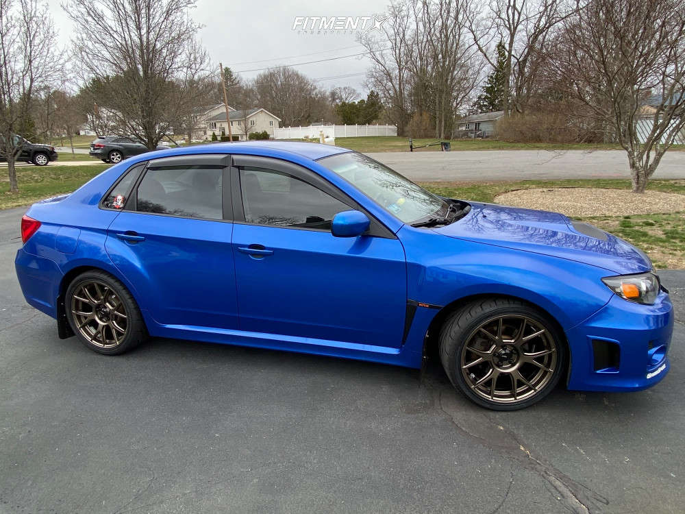 2014 Subaru WRX Base with 18x8.5 Konig Ampliform and Kenda 255x35 on ...