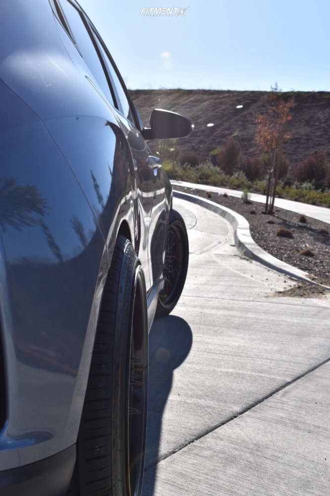 2019 Hyundai Veloster Turbo Ultimate with 18x9.5 ESR Cs3 and Black Lion ...