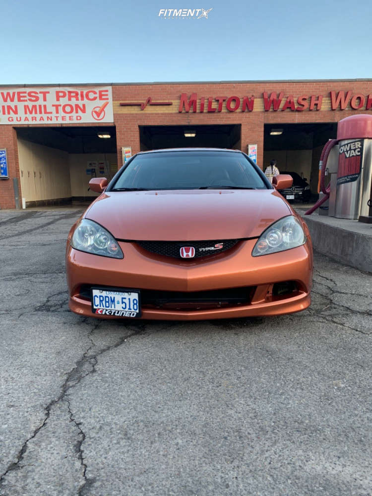 2005 Acura RSX Type-S with 17x8 Volk Te37 and BFGoodrich 215x40 on ...