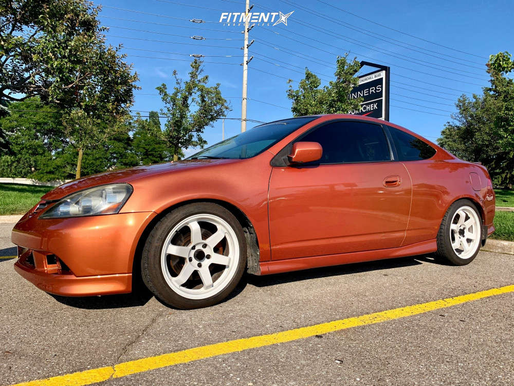 2005 Acura RSX Type-S with 17x8 Volk Te37 and BFGoodrich 215x40 on ...