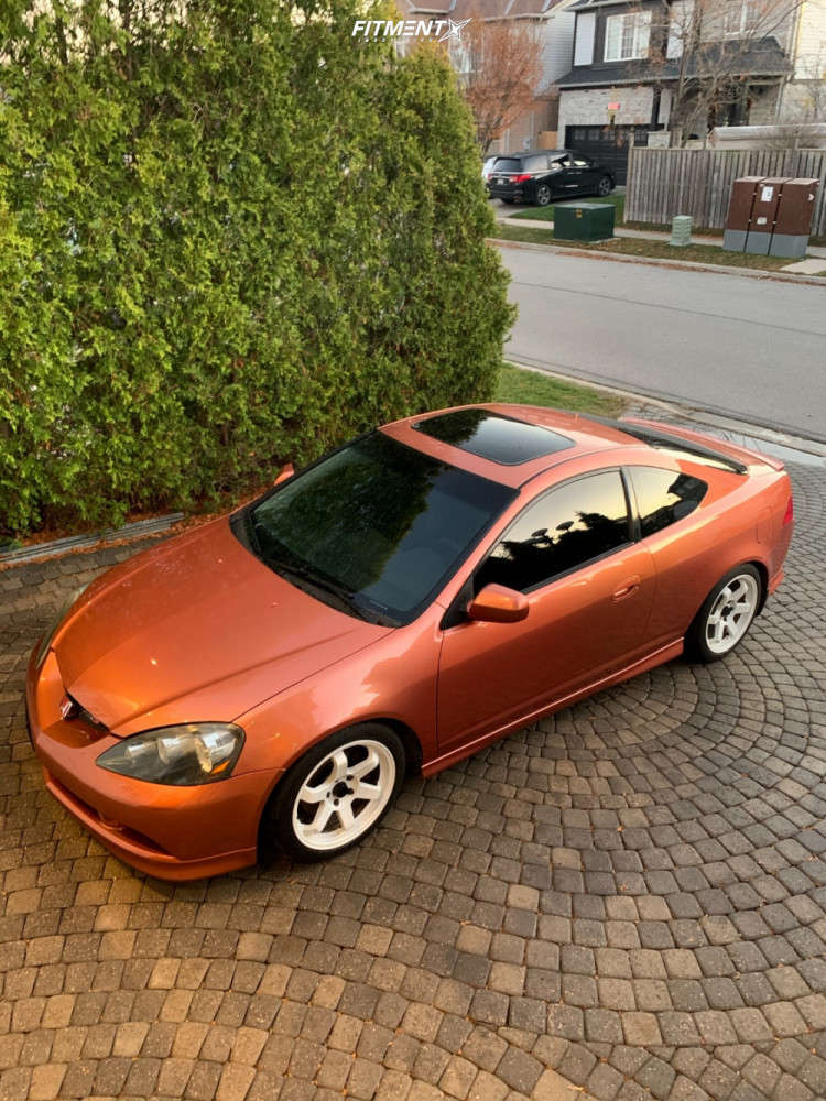 2005 Acura RSX Type-S with 17x8 Volk Te37 and BFGoodrich 215x40 on ...